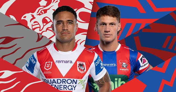 NRL 2026, St George Illawarra Dragons, Newcastle Knights, round 10 ...