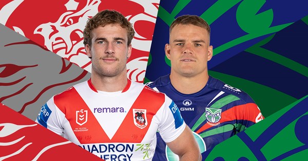 NRL 2026, round 12, St George Illawarra Dragons, Warriors, match ...