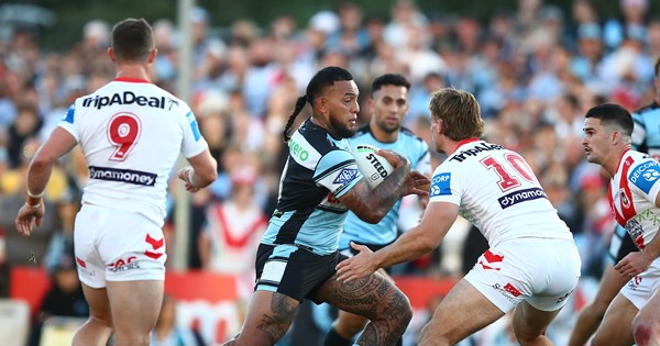 Sharks v Dragons - Round 14, 2026 - Match Centre | NRL.com