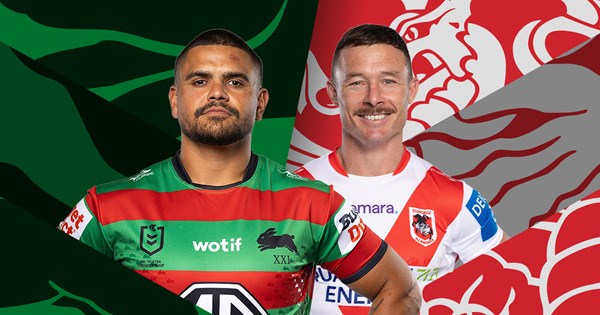 NRL 2026, South Sydney Rabbitohs, St George Illawarra Dragons, round 7 ...