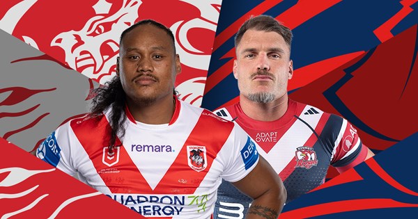 NRL 2026, St George Illawarra Dragons, Sydney Roosters, Dragons v ...