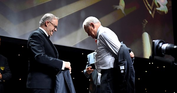 NRL 2024: Immortal, Ron Coote, 14th, Anthony Albanese, prime minister ...