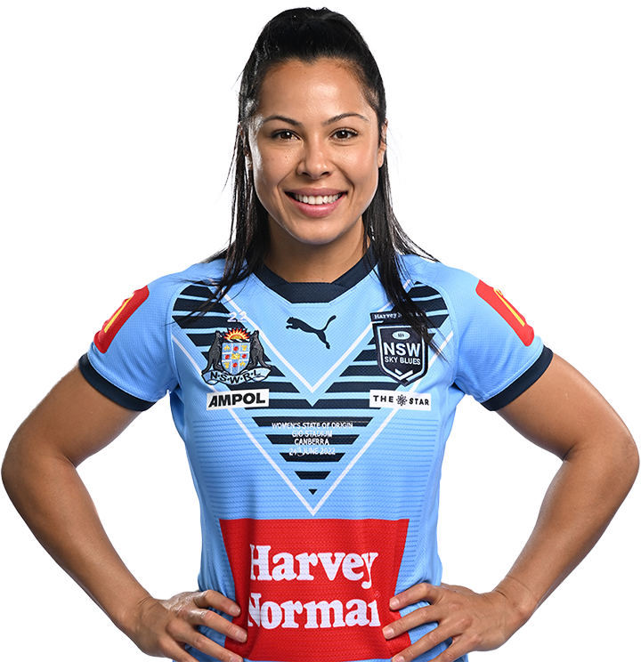 Official Ampol Women’s State of Origin profile of Tiana Penitani for ...